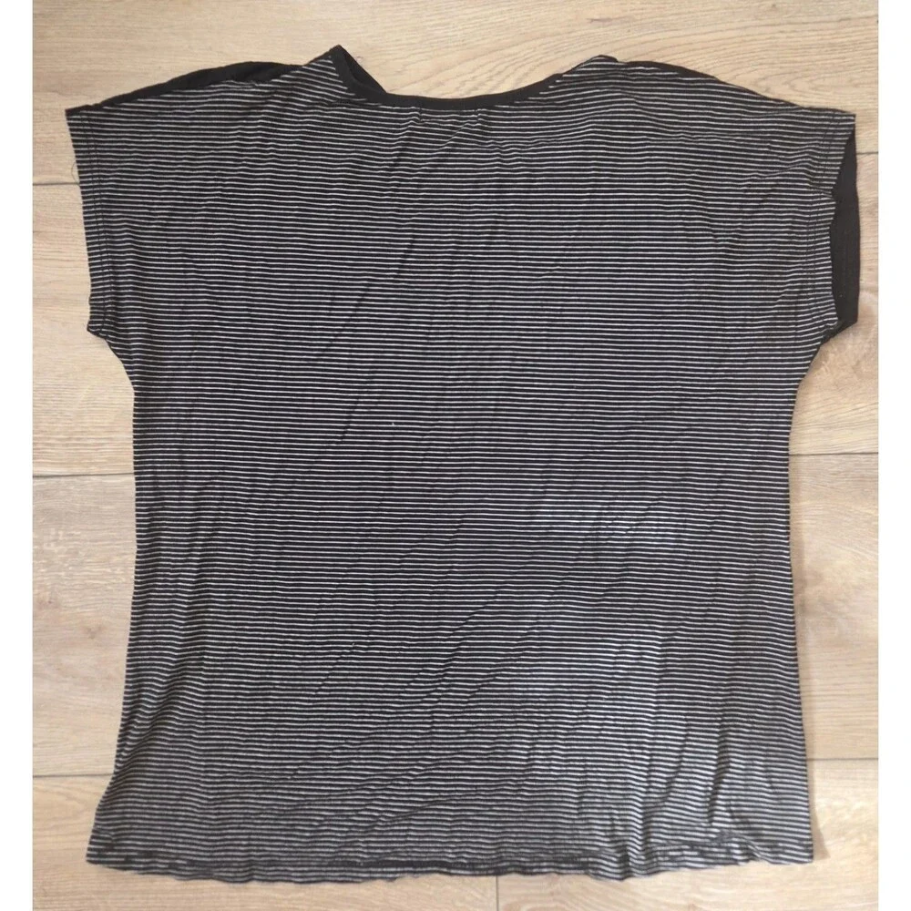 Julia | Tops | Julia Black Blouse With Silver Rhinestoned Letter | Poshmark